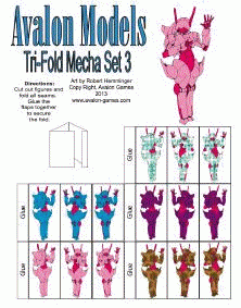 Avalon Models, Tri-Frame Mecha 3 - Avalon Game Company | Avalon Models ...