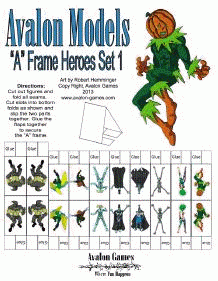 Avalon Models, “A” Super Villains Set 1 - Avalon Game Company | Avalon ...