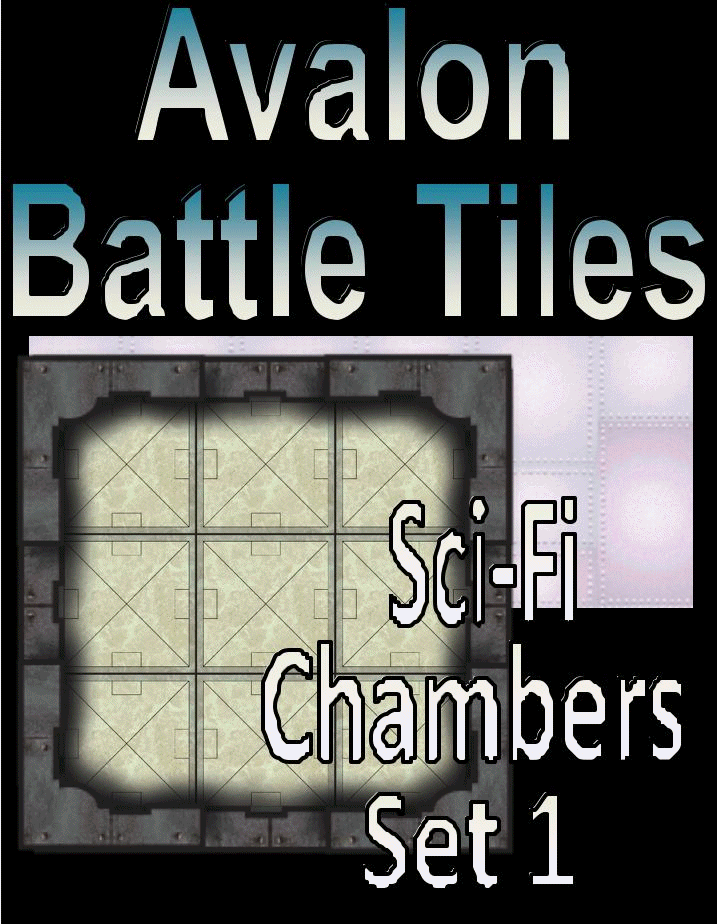 Avalon Battle Tiles, Sci-Fi Chambers, Set 1 Style 1 - Avalon Game ...