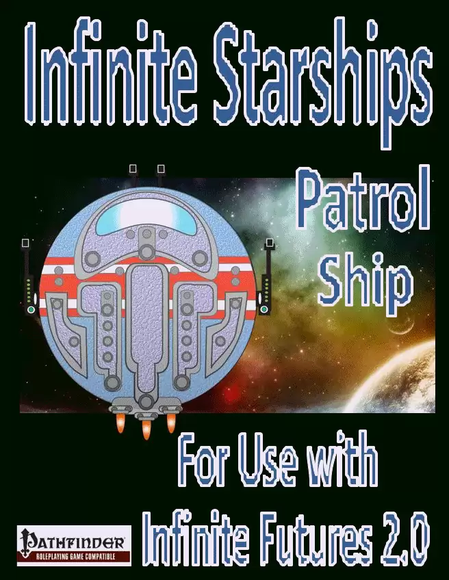 IF Starship Deck Plans, Patrol Ship - Avalon Game Company | Infinite Futures | DriveThruRPG