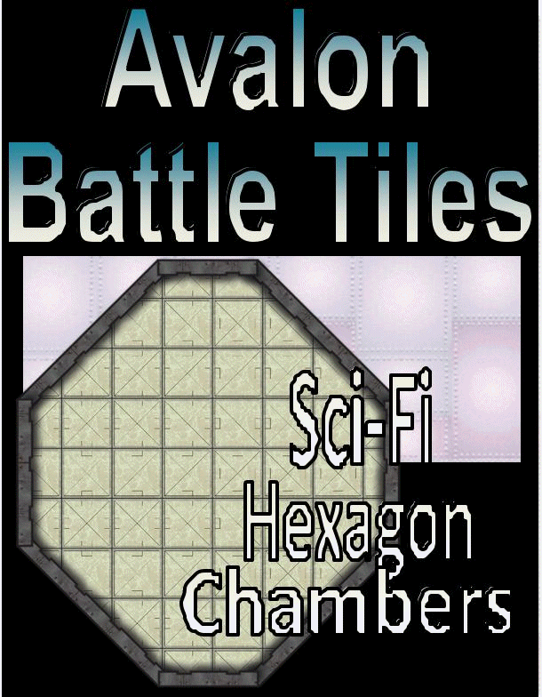 Avalon Battle Tiles, Sci-Fi Hexagon Chamber - Avalon Game Company ...