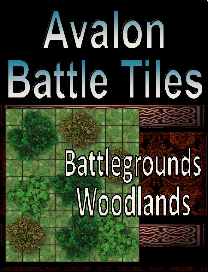 Avalon Battle Tiles, Woodlands Battlegrounds - Avalon Game Company ...