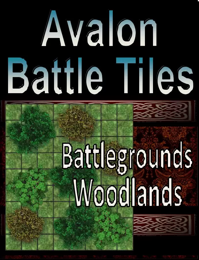 Avalon Battle Tiles, Woodlands Battlegrounds - Avalon Game Company ...