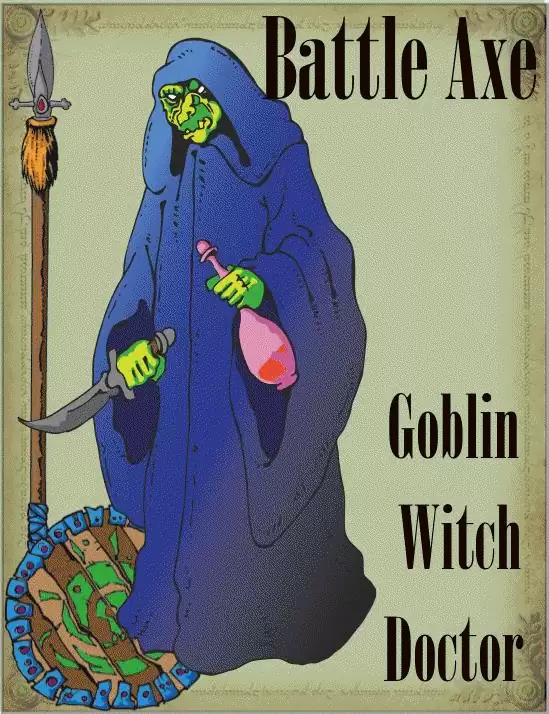 Battle Axe 3.0, Goblin Witch Doctor - Avalon Game Company | Tabletop ...