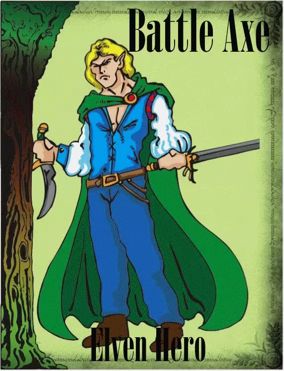 Battle Axe 3.0, Elven Hero - Avalon Game Company | Tabletop Games | DriveThruRPG