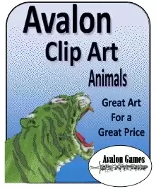 Avalon Clip Art, Animals - Avalon Game Company | Clip Art | DriveThruRPG