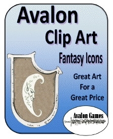 Avalon Clip Art, Fantasy Icons - Avalon Game Company | Clip Art ...