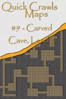 Quick Crawls Maps #9 - Carved Cave, Level 2 - Neo Productions Unlimited ...
