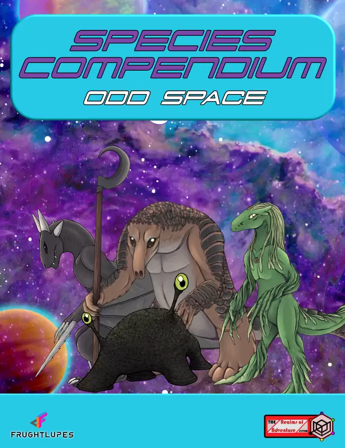 Odd Space Species Compendium - Frughtlupes | Realms of Adventure | DriveThruRPG
