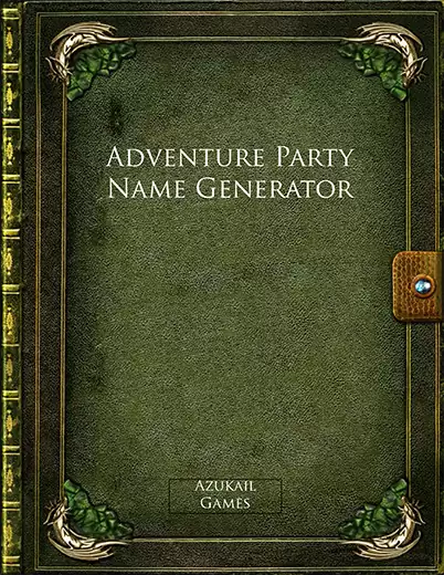 Adventure Party Name Generator - Azukail Games | Names | Pay What You ...