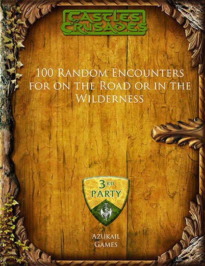 100 Random Encounters for on the Road or in the Wilderness (C&C ...