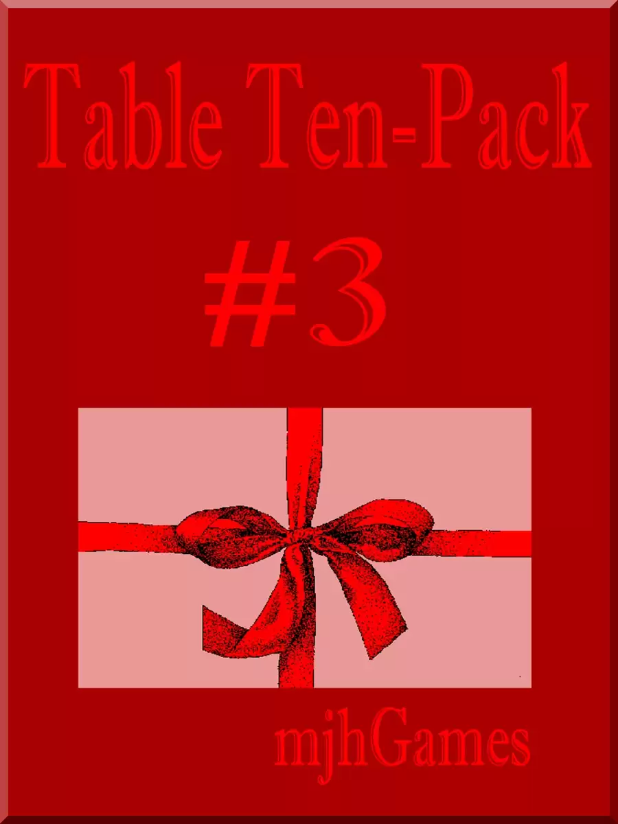 Table Ten-Pack #3 - mjhGames | DriveThruRPG