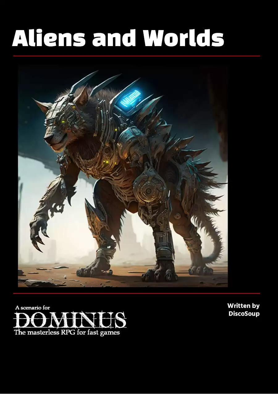 Aliens and Worlds for Star Signal Aleph - Thunderegg Productions ...