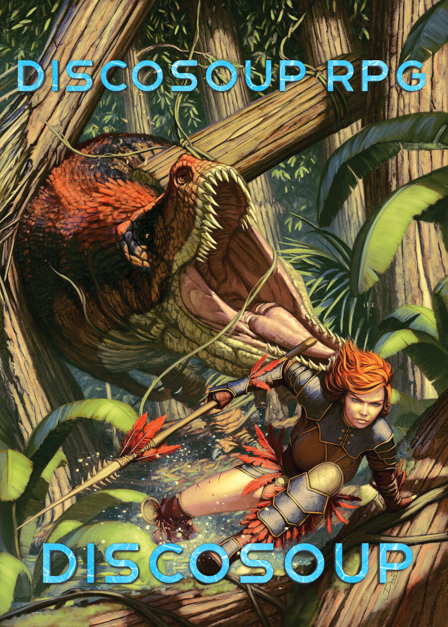 DiscoSoup's 1-Page RPG - Thunderegg Productions | DriveThruRPG