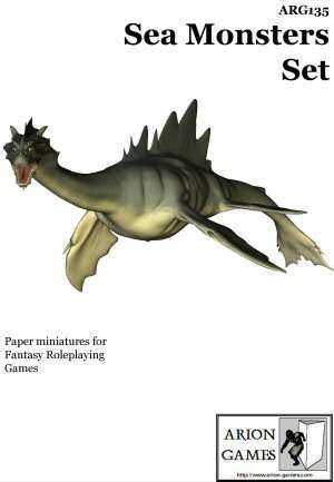 Sea Monsters Set - Arion Games | Fantasy Sets | DriveThruRPG