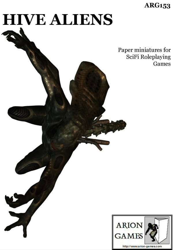 Hive Aliens Set - Arion Games | Science Fiction Miniatures | DriveThruRPG