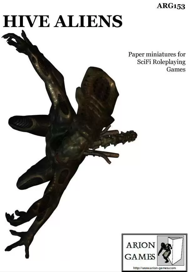 Hive Aliens Set - Arion Games | Science Fiction Miniatures | DriveThruRPG
