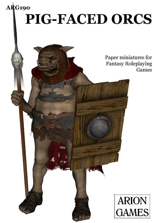 Pig-Faced Orc Set - Arion Games | Fantasy Sets | DriveThruRPG