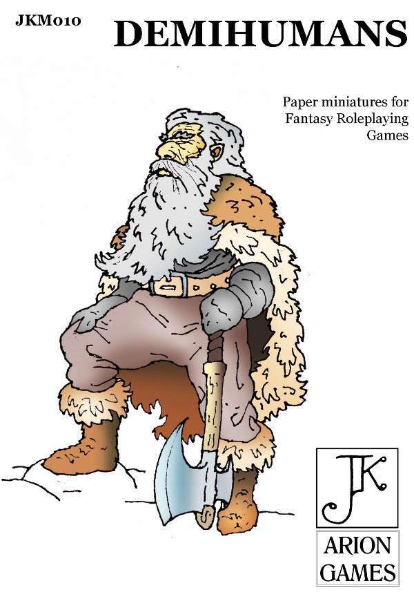 John Kapsalis Demihumans - Arion Games | Kapsalis Miniatures | DriveThruRPG