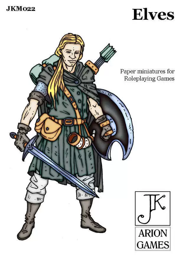 John Kapsalis Elves - Arion Games | Kapsalis Miniatures | DriveThruRPG