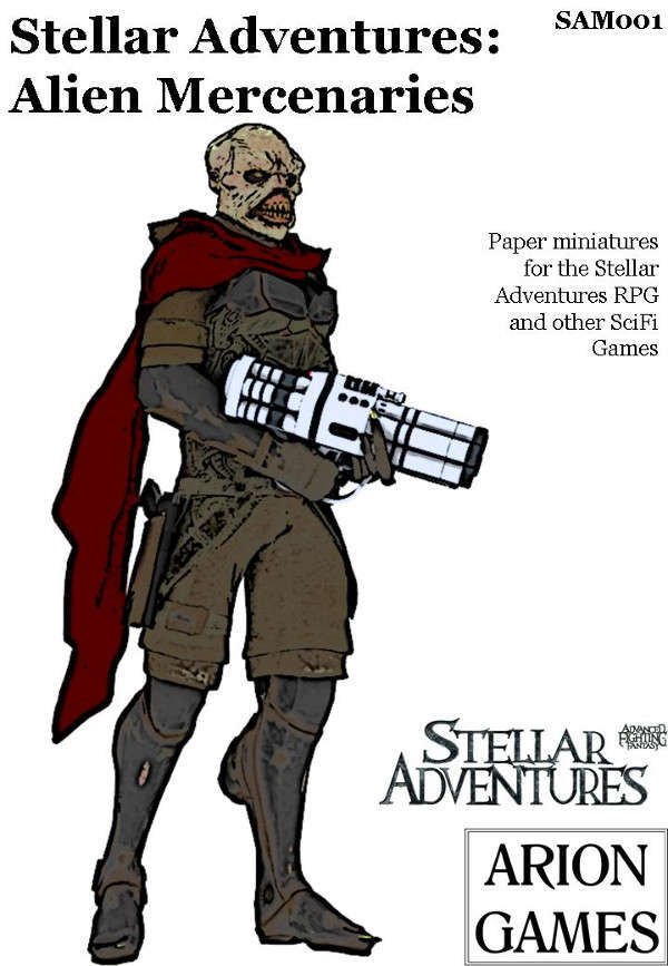 Stellar Adventures Minis: Alien Mercenaries - Arion Games | Science ...