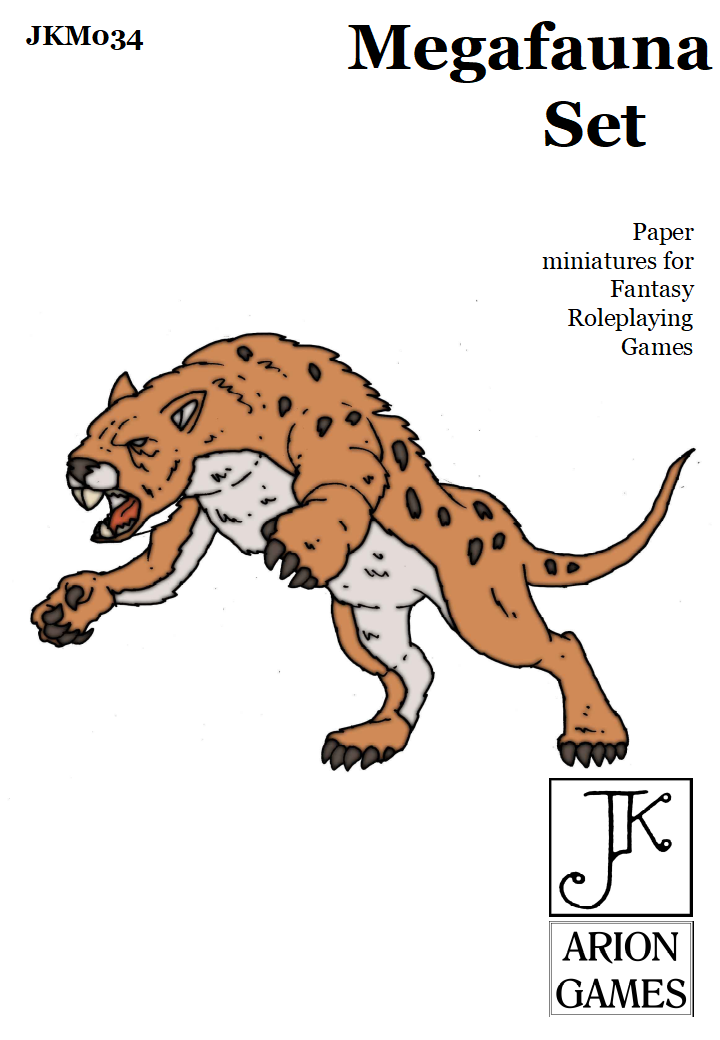 John Kapsalis Megafauna Set - Arion Games | Kapsalis Miniatures ...