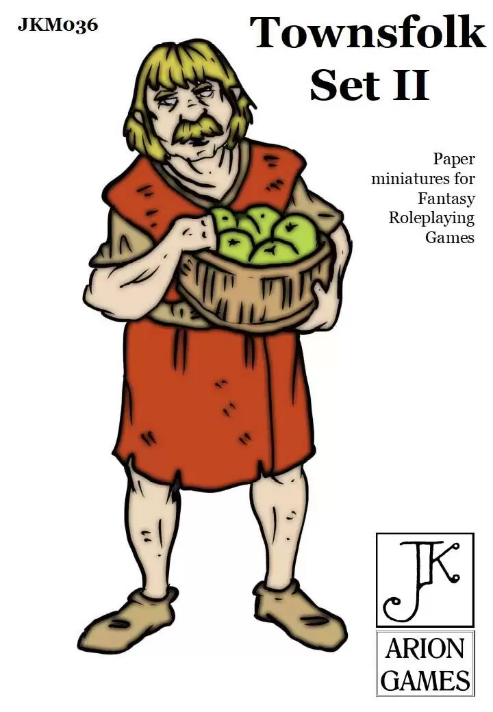 John Kapsalis Townsfolk Set II - Arion Games | Kapsalis Miniatures ...