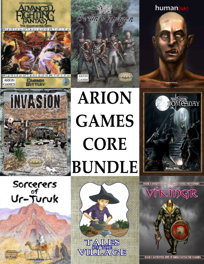 Arion Games Core Bundle [BUNDLE] - Arion Games | DriveThruRPG