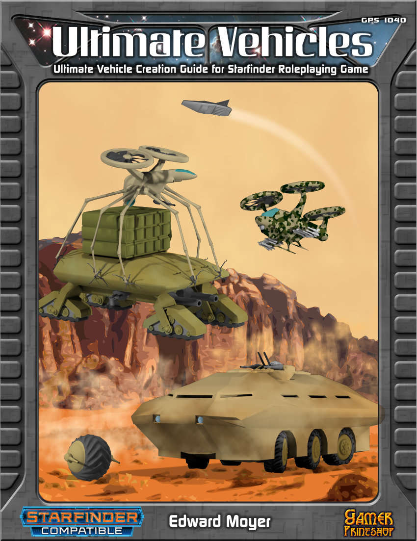 Ultimate Vehicles: Vehicle Creation Rules - Gamer Printshop ...
