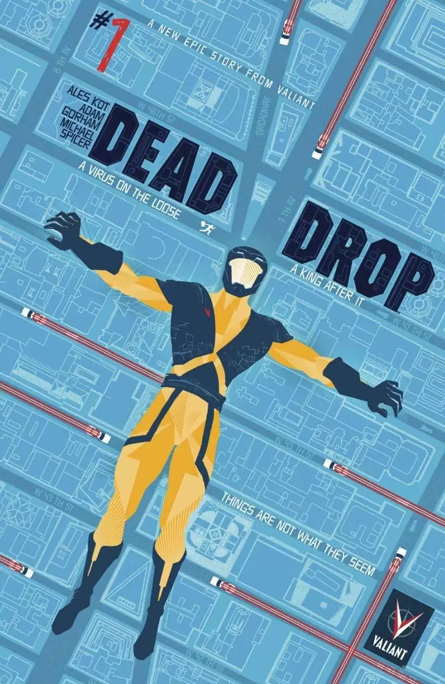 Dead Drop #1 - Valiant Comics | Dead Drop | DriveThruRPG