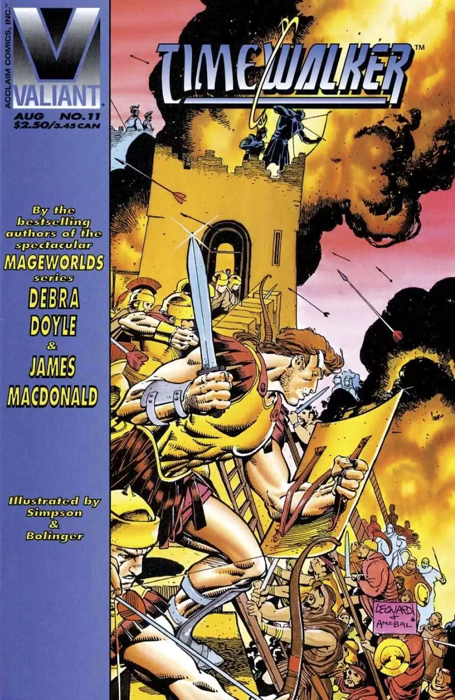 Timewalker (1994) #11 - Valiant Comics | Timewalker (1994) | DriveThruRPG