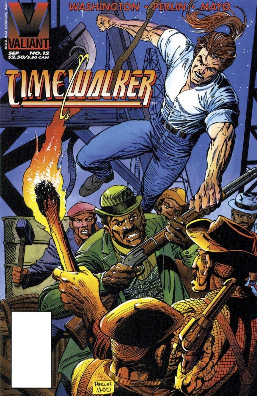 Timewalker (1994) #12 - Valiant Comics | Timewalker (1994) | DriveThruRPG