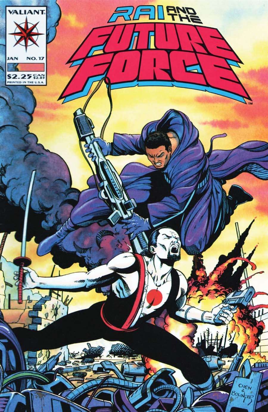 Rai and the Future Force (1992-1995) #17 - Valiant Comics | Rai (1992 ...