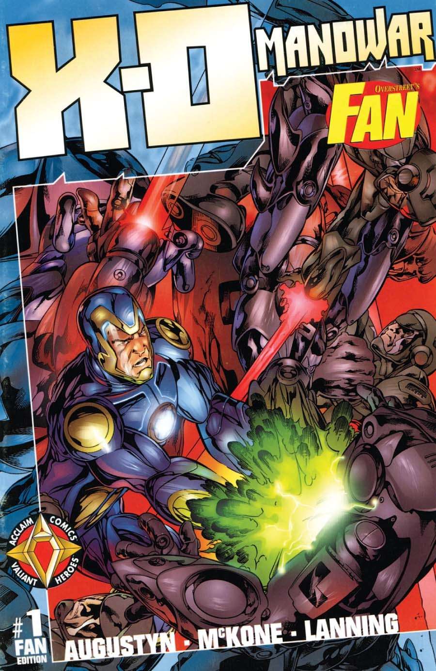 X-O Manowar Fan Edition (1996-1998) #1 - Valiant Comics | X-O Manowar ...
