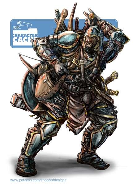 Character Cache - Banvaro - Encoded Designs | Character Cache | DriveThruRPG