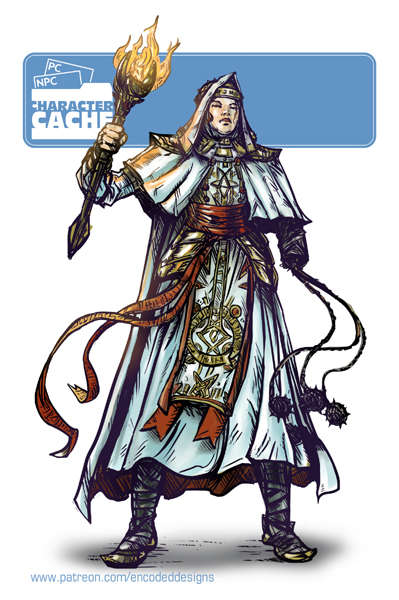 Character Cache - Darscha - Encoded Designs | Character Cache | DriveThruRPG
