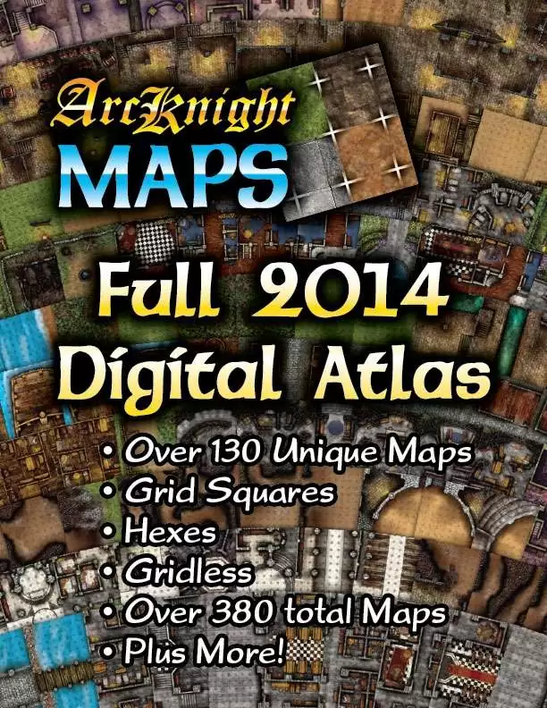 Arcknight Maps: 2014 Full Digital Atlas - Arcknight | Arcknight Maps | DriveThruRPG