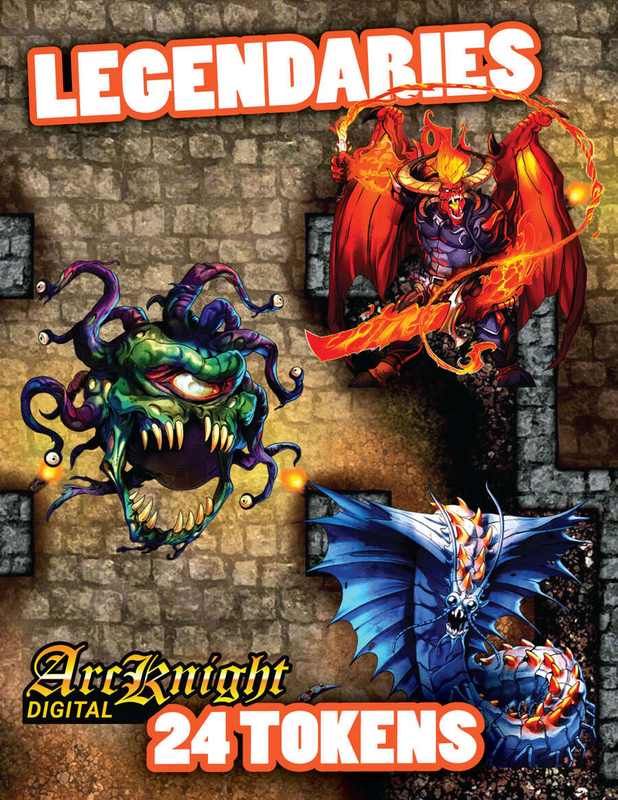 Arcknight Tokens: Legendaries - Arcknight | DriveThruRPG
