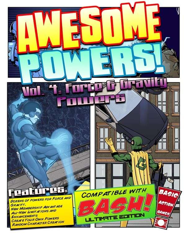 Awesome Powers Vol. 4 Force & Gravity Powers - Basic Action Games ...