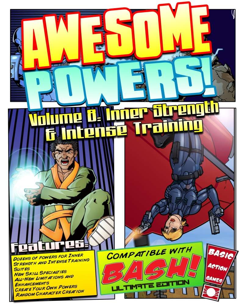Awesome Powers Vol. 8 Inner Strength & Intense Training Powers - Basic ...