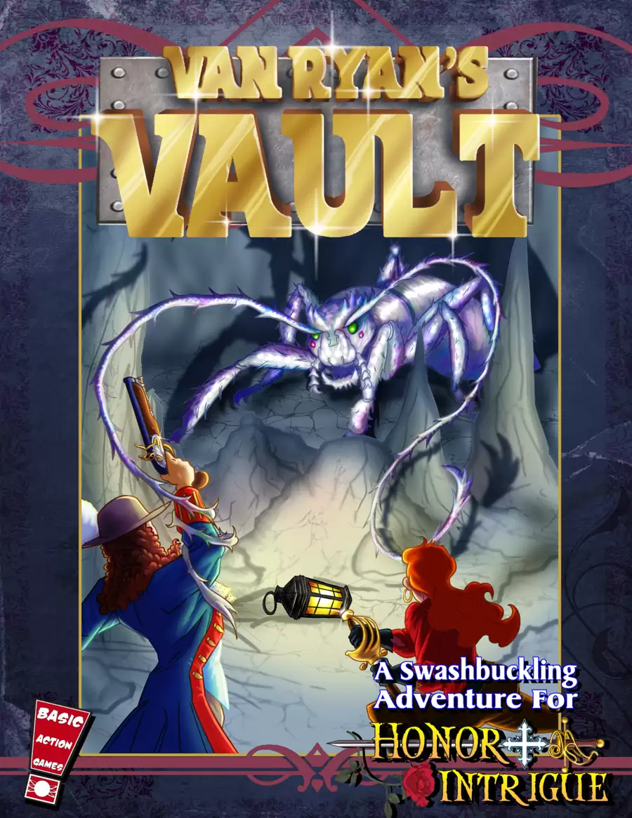 Van Ryan's Vault - Basic Action Games | Honor + Intrigue | DriveThruRPG