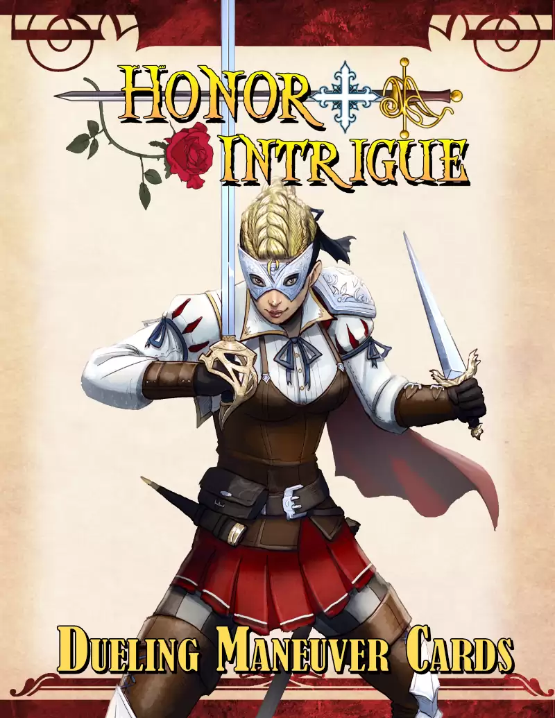 Honor + Intrigue: Maneuver Cards - Basic Action Games | Honor ...