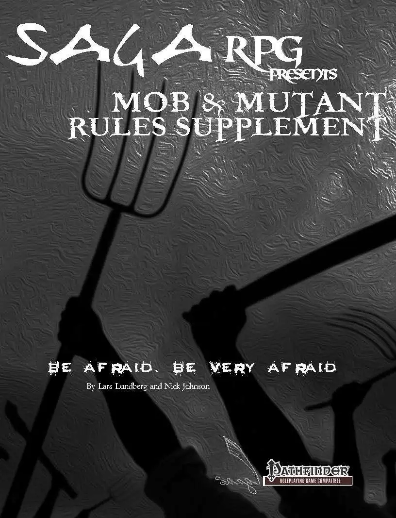 01Rule01 - SagaRPG - Rules Supplement: Mob & Mutant - SagaRPG ...