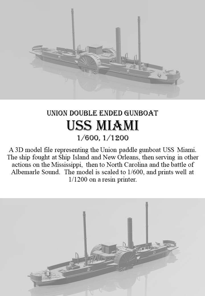 USS Miami, 1/600 - Long Face Games | DriveThruRPG