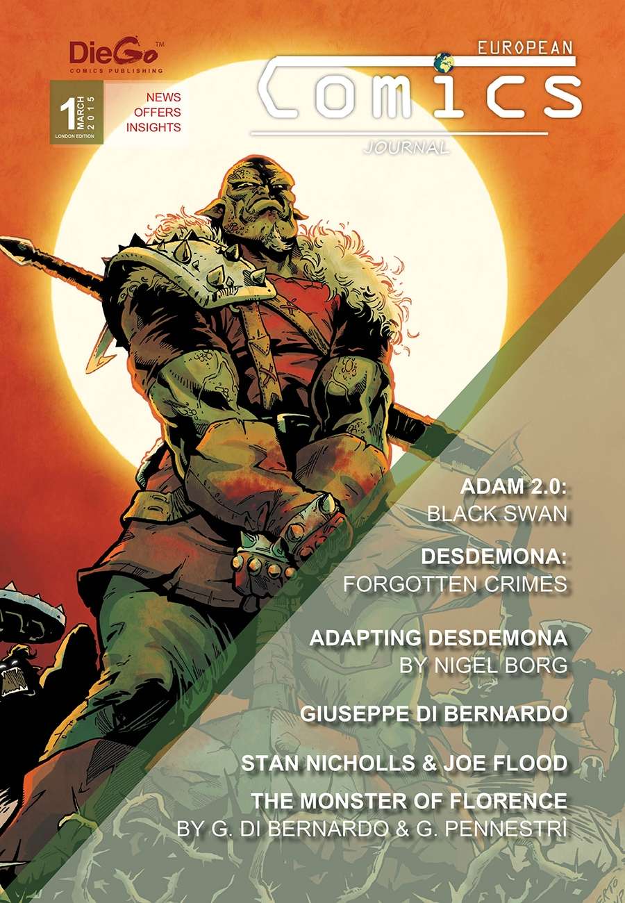 European Comics Journal #01 - DieGo Comics Publishing Ltd | DriveThruRPG