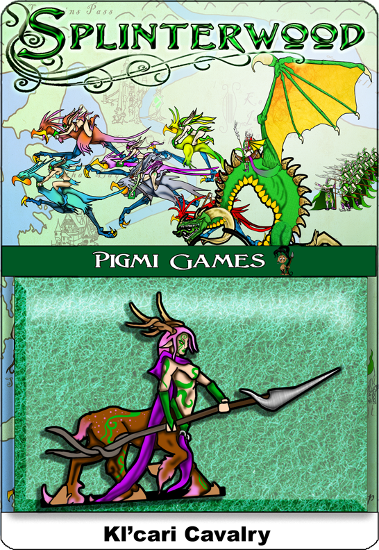 Splinterwood: Kl'cari Cavalry - Pigmi Games | DriveThruRPG