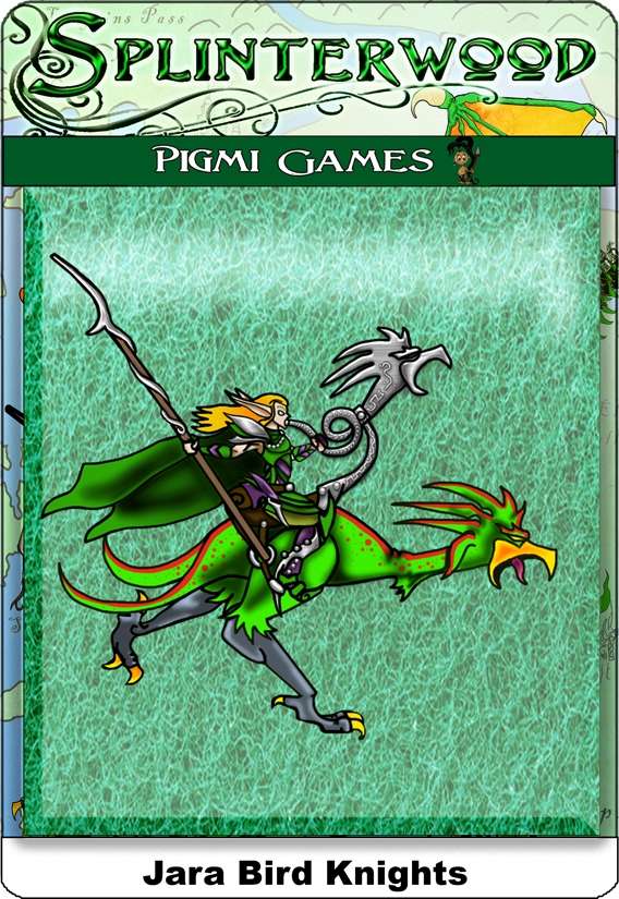 Splinterwood: Jara Bird Knights - Pigmi Games | DriveThruRPG
