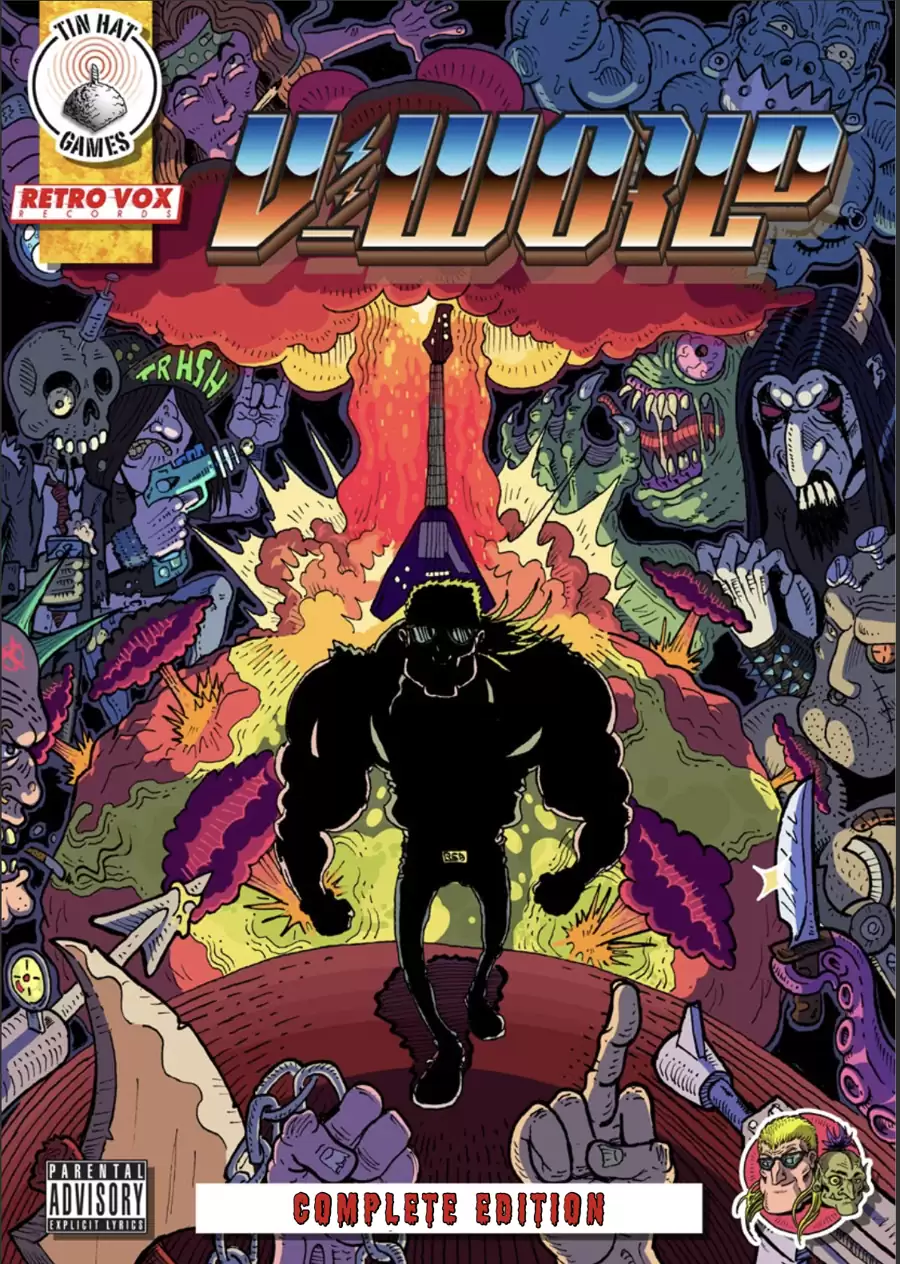 V-World - MAP - Tin Hat Games | The True OSR | DriveThruRPG