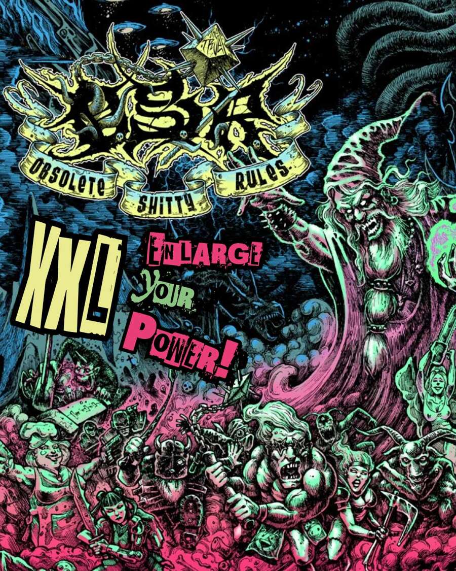 The True OSR – XXL: Enlarge Your Power - ENG - Tin Hat Games | The True ...