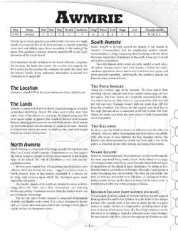 Awmrie - Lyart Subsector - 0709 - Expeditious Retreat Press | Worlds ...